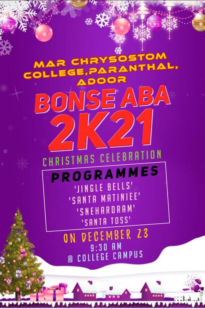 Mar Chrysostom College, Paranthal, Adoor - Official Website